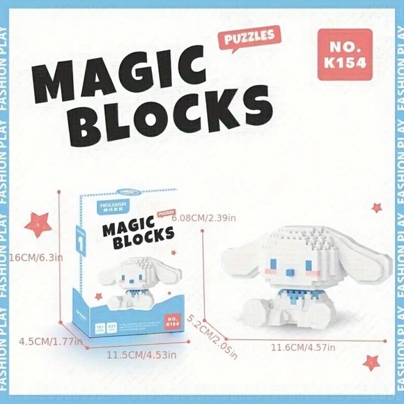 Toys | Cinnamoroll Building Blocks | Poshmark